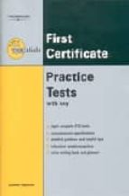 FIRST CERTIFICATE PRACTICE TEST (AUDIO CD) con ISBN 9781413009828 ...