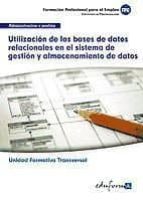 UTILIZACI N DE LAS BASES DE DATOS RELACIONALES EN EL SISTEMA DE GESTI N Y ALMACENAMIENTO DE ...