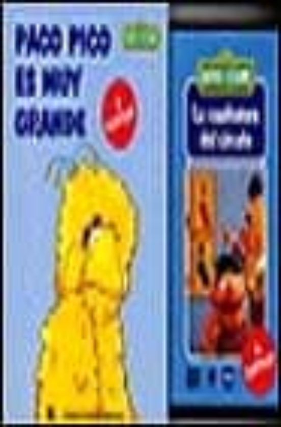 PACO PICO ES MUY GRANDE (BARRIO SESAMO) (INCLUYE VIDEO) | VV.AA. | Casa ...