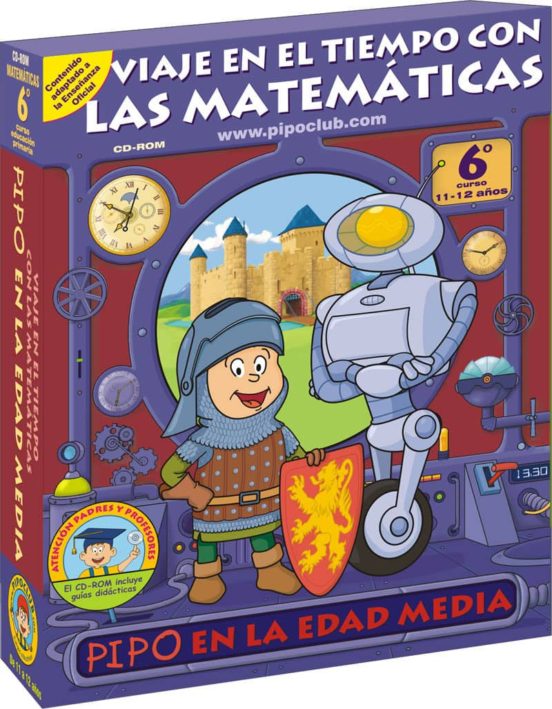 PIPO EN LA EDAD MEDIA: VIAJES EN EL TIEMPO CON LAS MATEMATICAS (C D-ROM) | VV.AA. | Casa del Libro