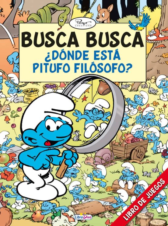 LOS PITUFOS: BUSCA BUSCA: ¿DONDE ESTA PITUFO FILOSOFO? | VV.AA. | Casa ...