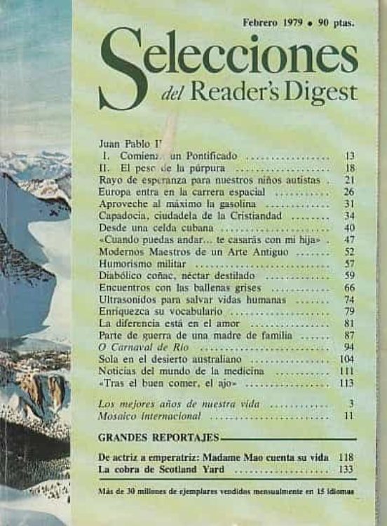 SELECCIONES DEL READER'S DIGEST. FEBRERO 1979 de SELECCIONES DEL READER ...
