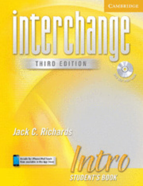 INTERCHANGE THIRD EDITION INTRO STUDENT S BOOK con ISBN 9780521601498 ...